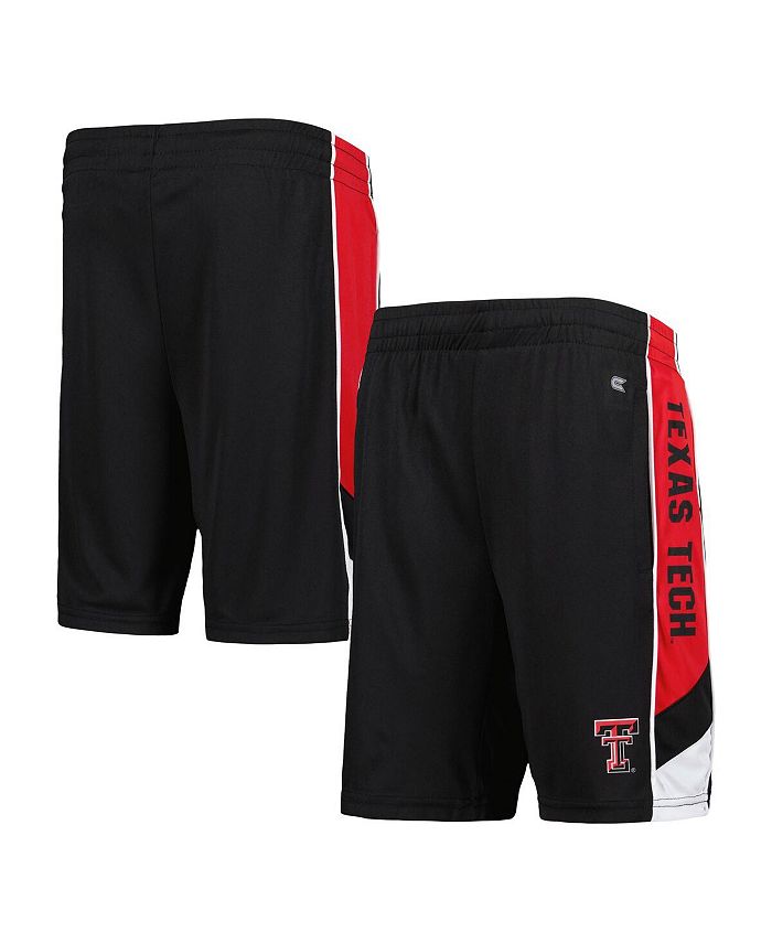 Colosseum Big Boys Black Texas Tech Red Raiders Pool Side Shorts - Macy's