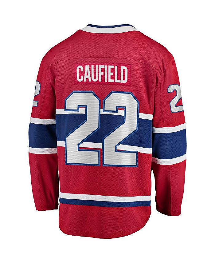 Fanatics Men's Cole Caufield Red Montreal Canadiens Home Premier ...