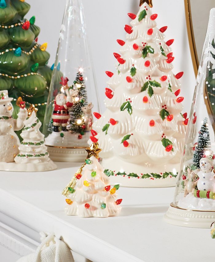 Lenox Treasured Traditions Light-Up Tree Ornament - Macy's