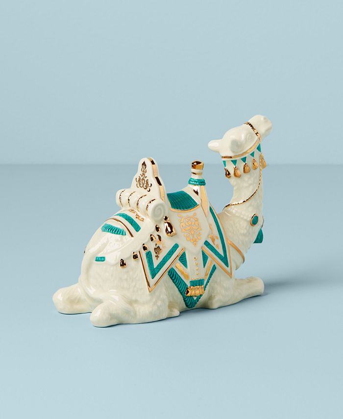 Lenox First Blessing Nativity Teal Camel Figurine - Macy's