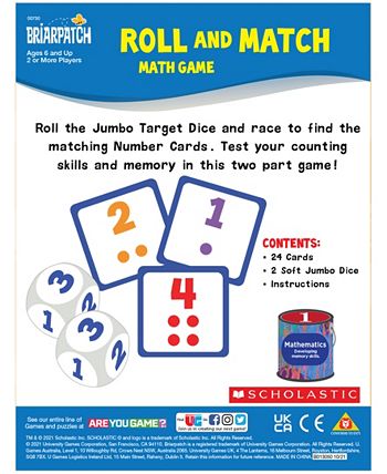 Areyougame Briarpatch Scholastic Roll and Match Math Game - Macy's