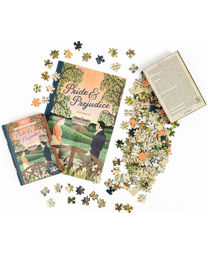 Professor Puzzle Jane Austen's Pride Prejudice Double-Sided Jigsaw ...