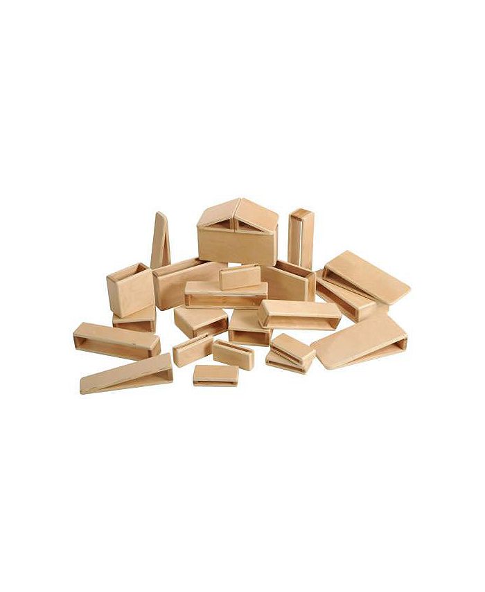 Kaplan Early Learning Mini Hollow Blocks in Different Shapes and Sizes ...