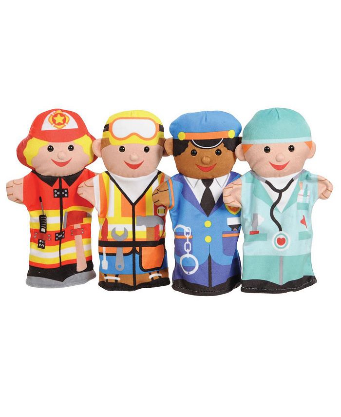 Kaplan Early Learning Classroom Puppet Pals Set - Set of 16 - Macy's