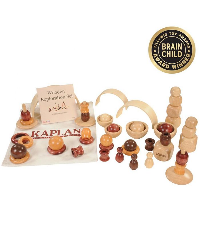 Kaplan Early Learning Toddler Wooden Exploration Set - Macy's