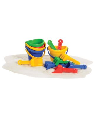 Kaplan Early Learning 4" Mini Sand Bucket Set - 12 Pcs - Macy's