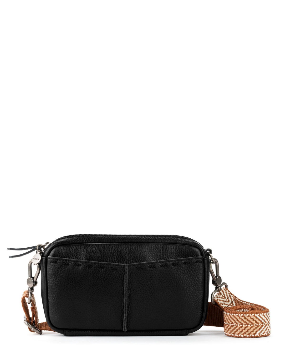Click here for Womens Cora Leather Mini Phone Crossbody - Black prices
