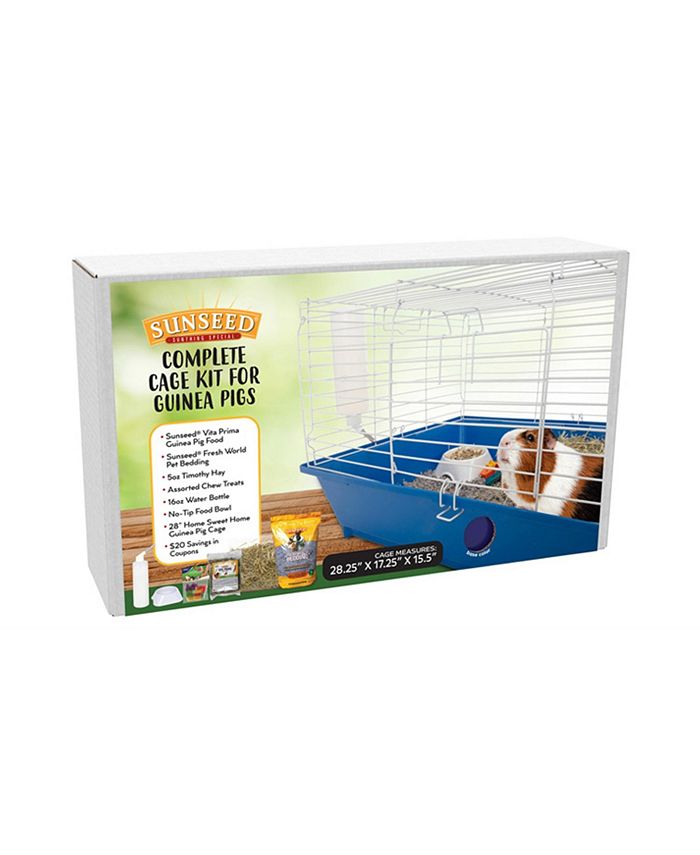 Ware Manufacturing Ware Sweet Home Sunseed Guinea Pig Cage Starter Kit ...
