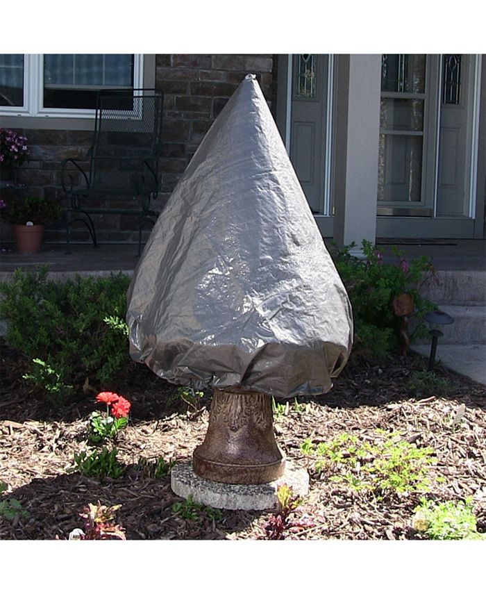 Sunnydaze Decor Polyethylene Outdoor Tiered Fountain Cover - 76 in x 61 ...