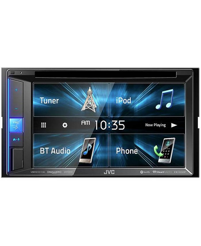 JVC Double DIN Touchscreen Multimedia DVD Receiver with Bluetooth - Macy's