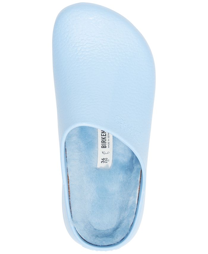 Birkenstock Women's Super-Birki Shearling Clogs from Finish Line - Macy's