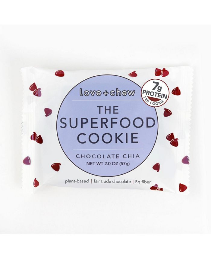 Love + Chew CHOCOLATE CHIA - 2 OZ - BOX OF 12 - Macy's