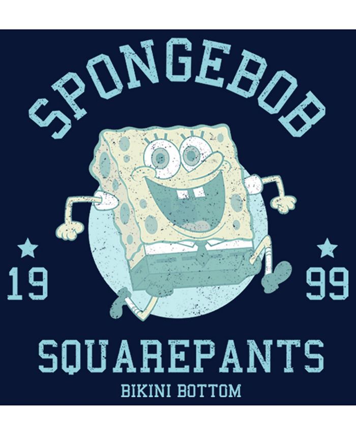 Nickelodeon Boy's SpongeBob SquarePants Distressed Blue Bikini Bottom ...