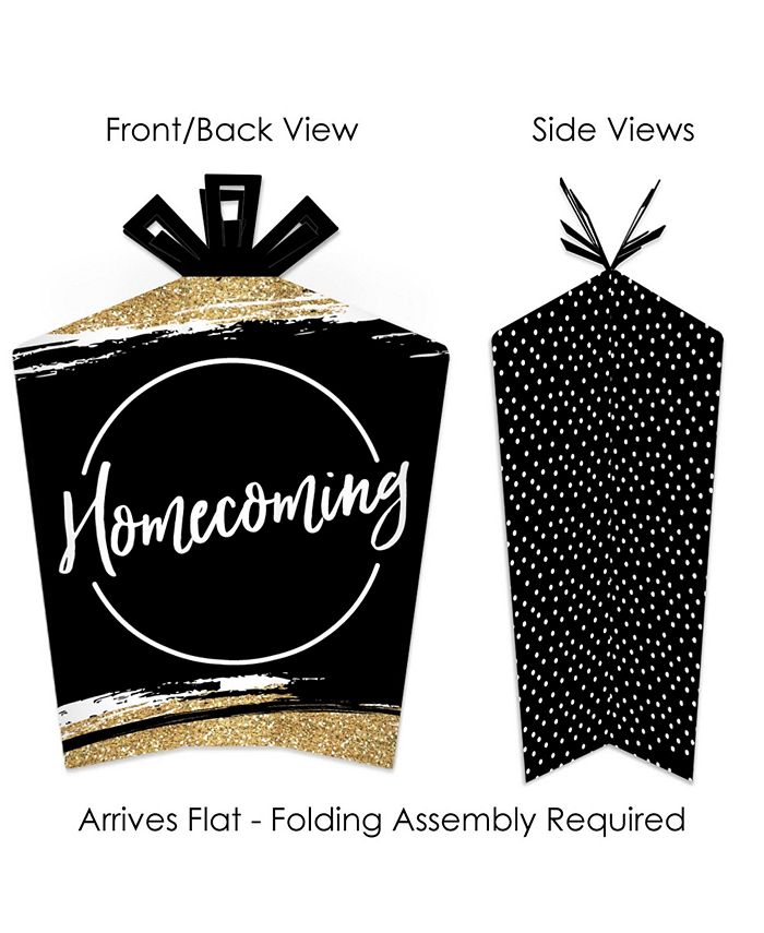 Big Dot Of Happiness Hoco Dance Table Decorations Homecoming Fold