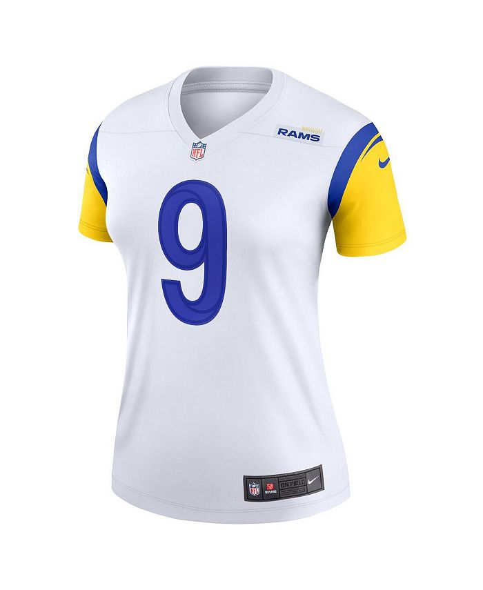 Nike Women's Matthew Stafford White Los Angeles Rams Legend Jersey - Macy's