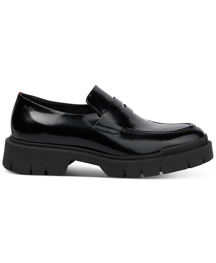 Hugo Boss Men's Denzel Leather Penny Loafer - Macy's