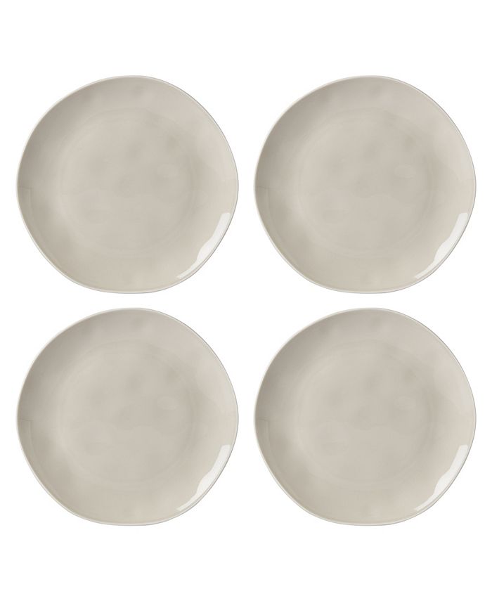 Lenox Bay Colors Solid 4 Piece Dinner Plate Set, Service for 4 - Macy's