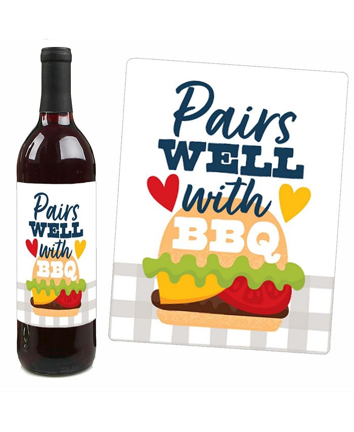 Big Dot of Happiness Missed You BBQ - Backyard Summer Party Decor ...