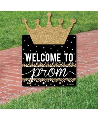 Prom - Party Decorations - Prom Night Welcome Yard Sign - Macy's