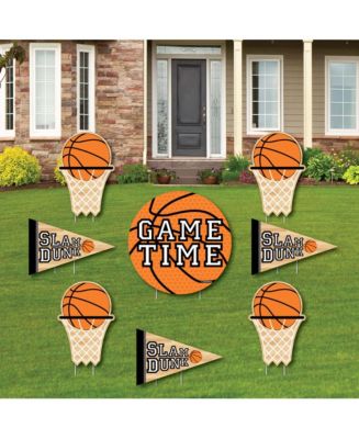 Big Dot of Happiness Nothin' but Net - Basketball - Outdoor Lawn Decor ...