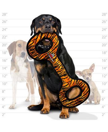Tuffy Mega Tug Oval Tiger, Dog Toy - Macy's