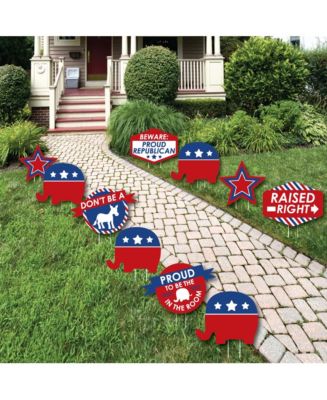 Big Dot of Happiness Republican Election Elephant Outdoor Political ...