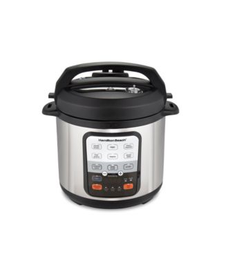 Hamilton Beach Precision Pressure Cooker 6 Quart Capacity - 34506 - Macy's