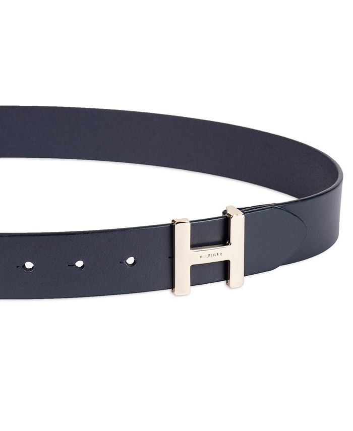 Tommy Hilfiger Women's H Monogram Buckle Belt - Macy's