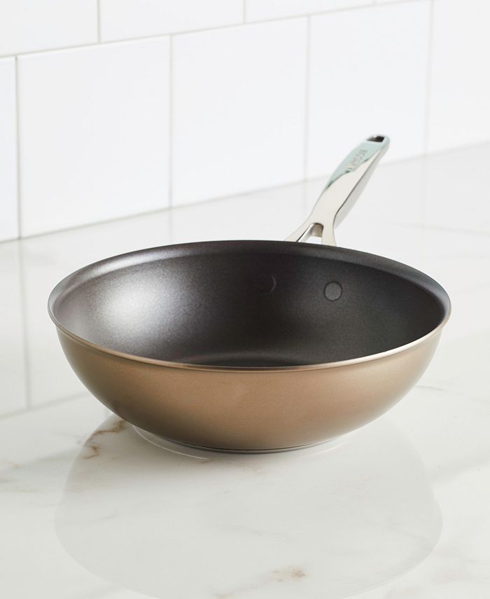 Anolon Ascend Hard Anodized Aluminum Non-Stick 10" Stir Fry Pan - Macy's