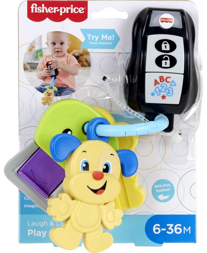 Fisher Price Laugh and Learn Play Go Keys Toy - Macy's