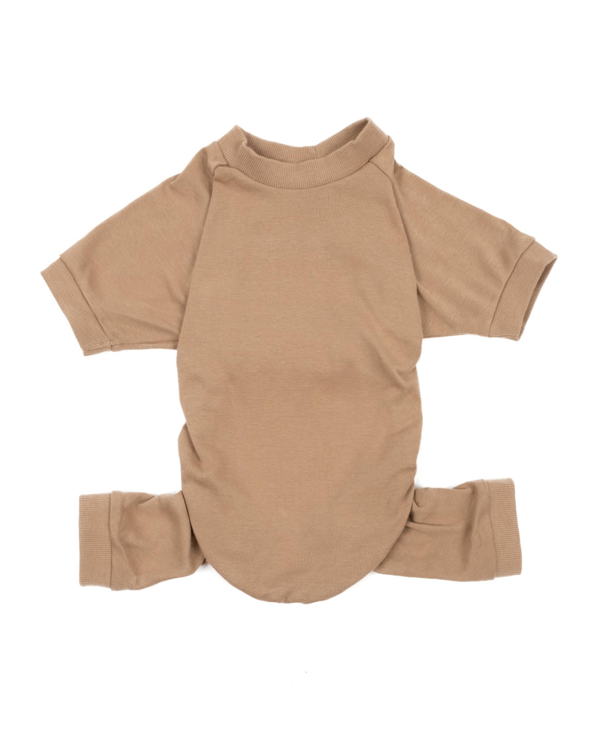 Click here for Leveret Dog Cotton Pajama Solid Beige - Beige prices