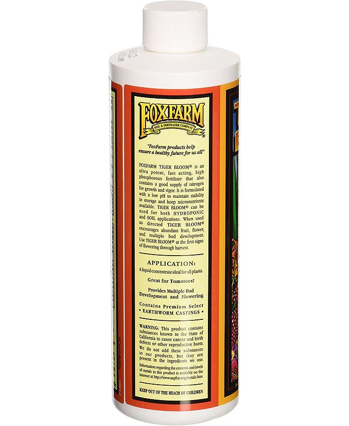 FoxFarm Tiger Bloom Liquid Concentrate, 1 Pint - Macy's