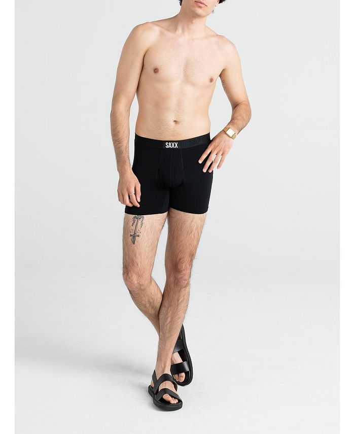 SAXX Men's Ultra Super Soft Boxer Fly Brief, Pack of 3 - Macy's