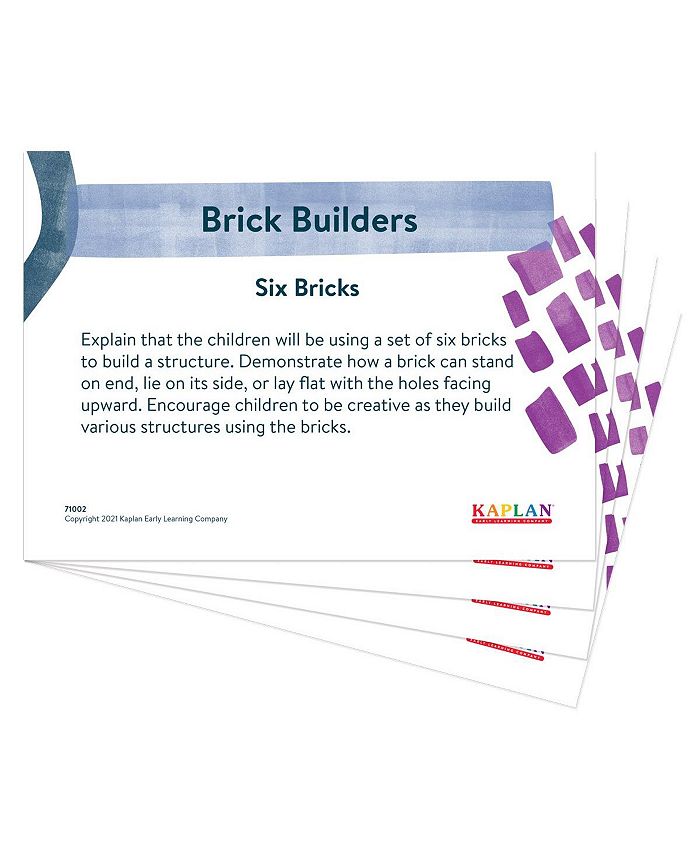 Kaplan Early Learning Foam Brick Builders - Set of 25 - Macy's