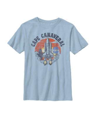 Boy's NASA Cape Canaveral Sunrise Shuttle Launch Child T-Shirt - Macy's
