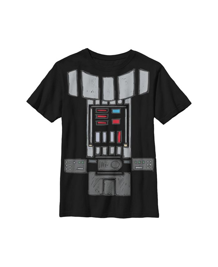Disney Lucasfilm Boy's Star Wars Darth Vader Cartoon Costume Child T ...