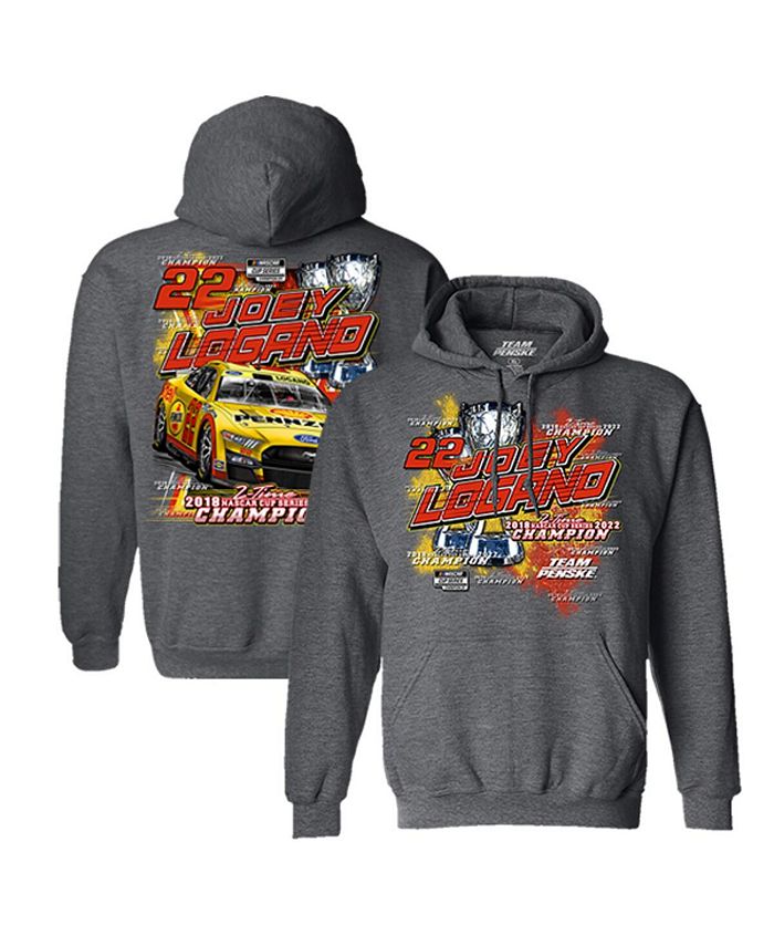 Team Penske Men's Heather Charcoal Joey Logano 2022 NASCAR Cup Series ...