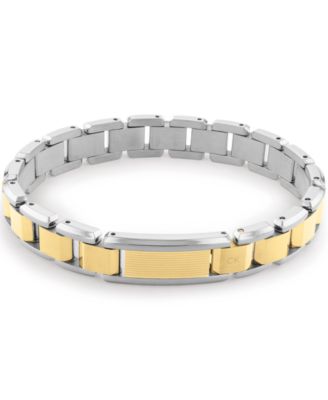 Calvin Klein Men's Stainless Steel Link Bracelet - Macy's