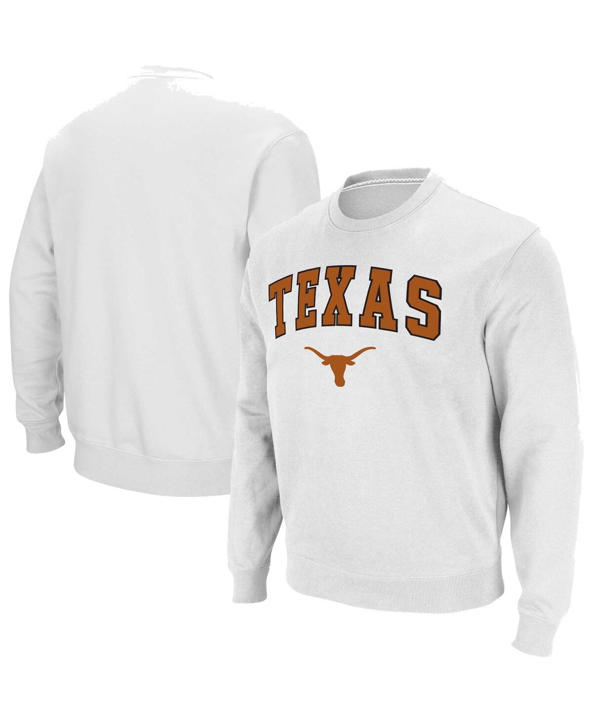 Click here for Colosseum Mens Texas Longhorns Arch & Logo Pullove... prices