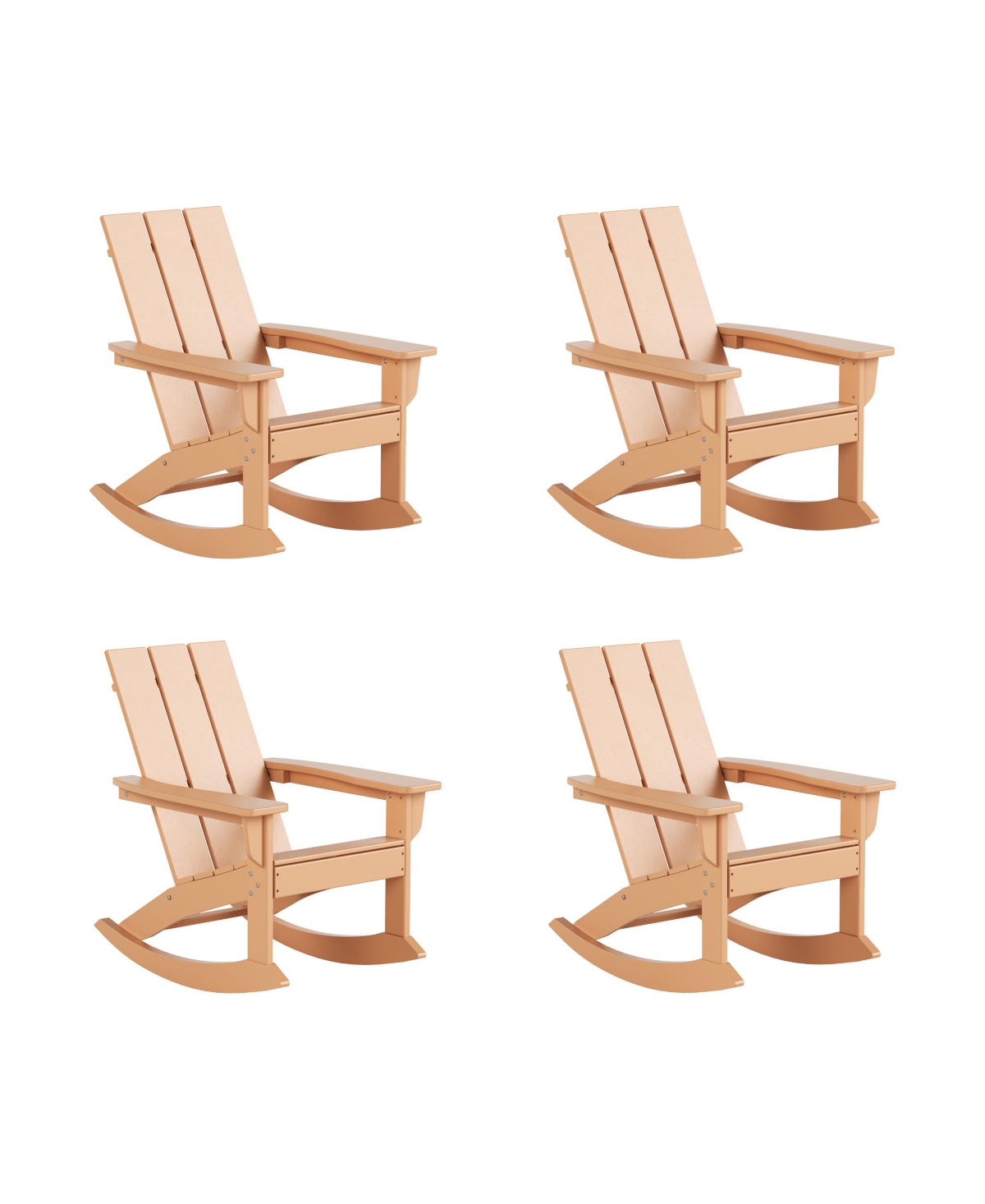 Click here for WestinTrends Modern Adirondack Outdoor Rocking Cha... prices