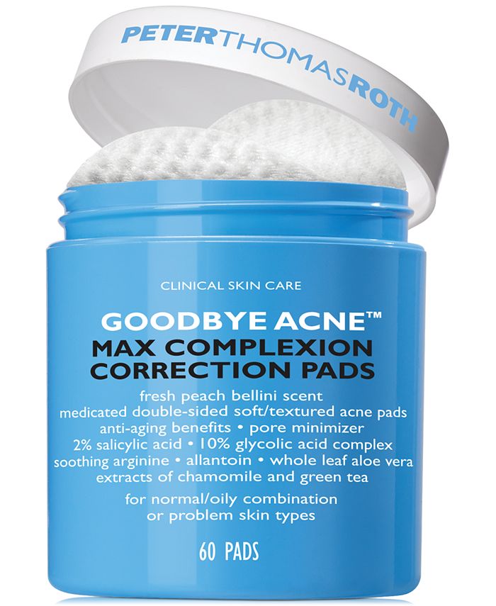 Peter Thomas Roth Max Complexion Correction Pads, 60 ct - Macy's