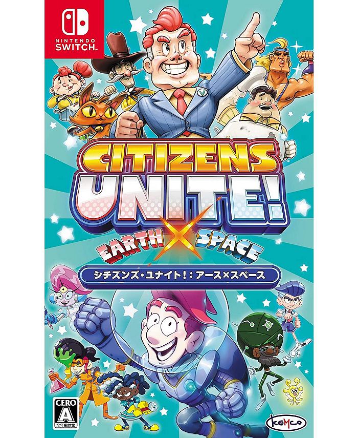 Nintendo Citizens Unite : Earth x Space - SWITCH ASIA IMPORT : PLAYS IN ...