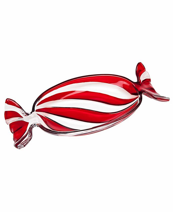 Godinger Peppermint Shaped Tray - Macy's