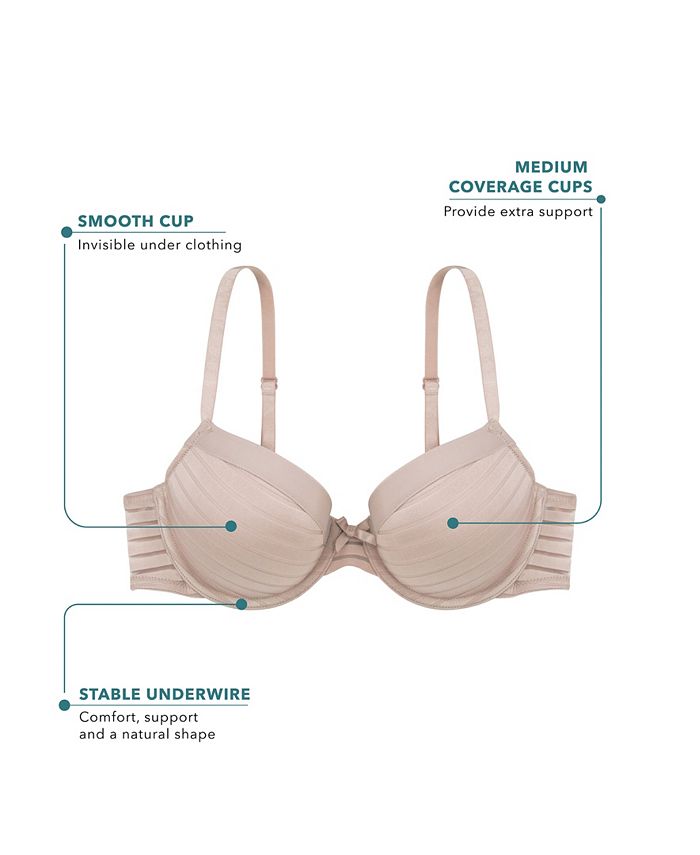 Dorina Women's Louise Light Padded 2 Piece Bra Set & Reviews - Bras ...