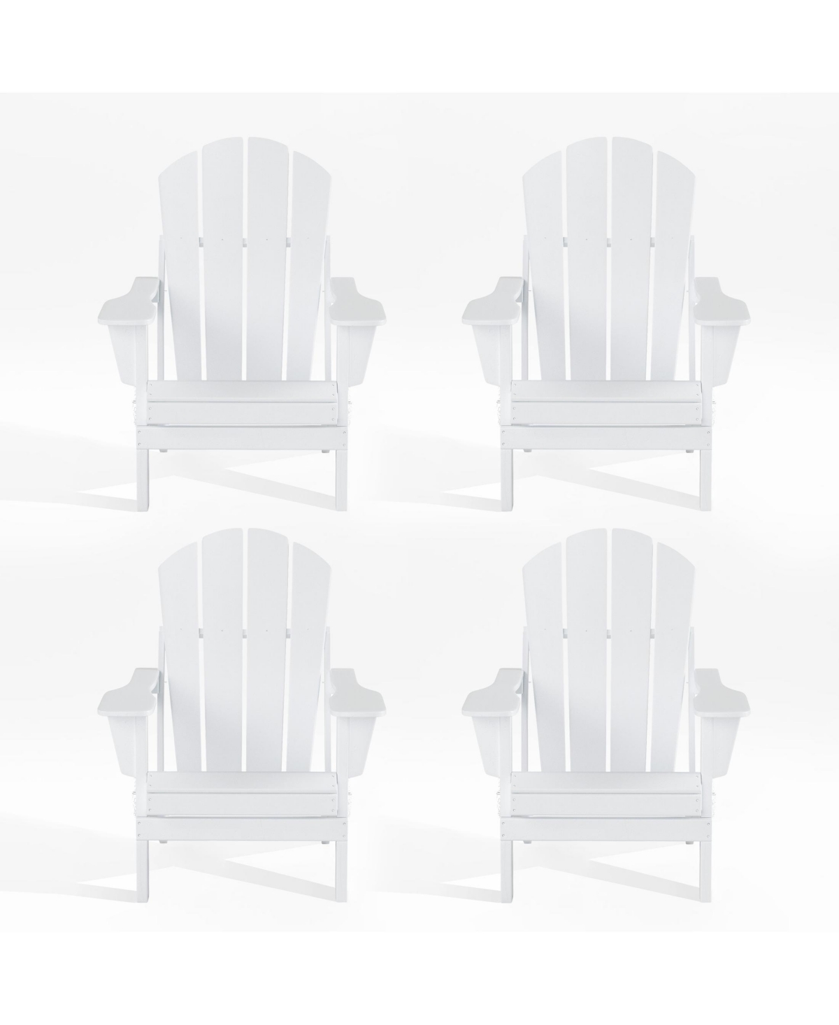 Click here for All-Weather Contoured Outdoor Poly Folding Adirond... prices