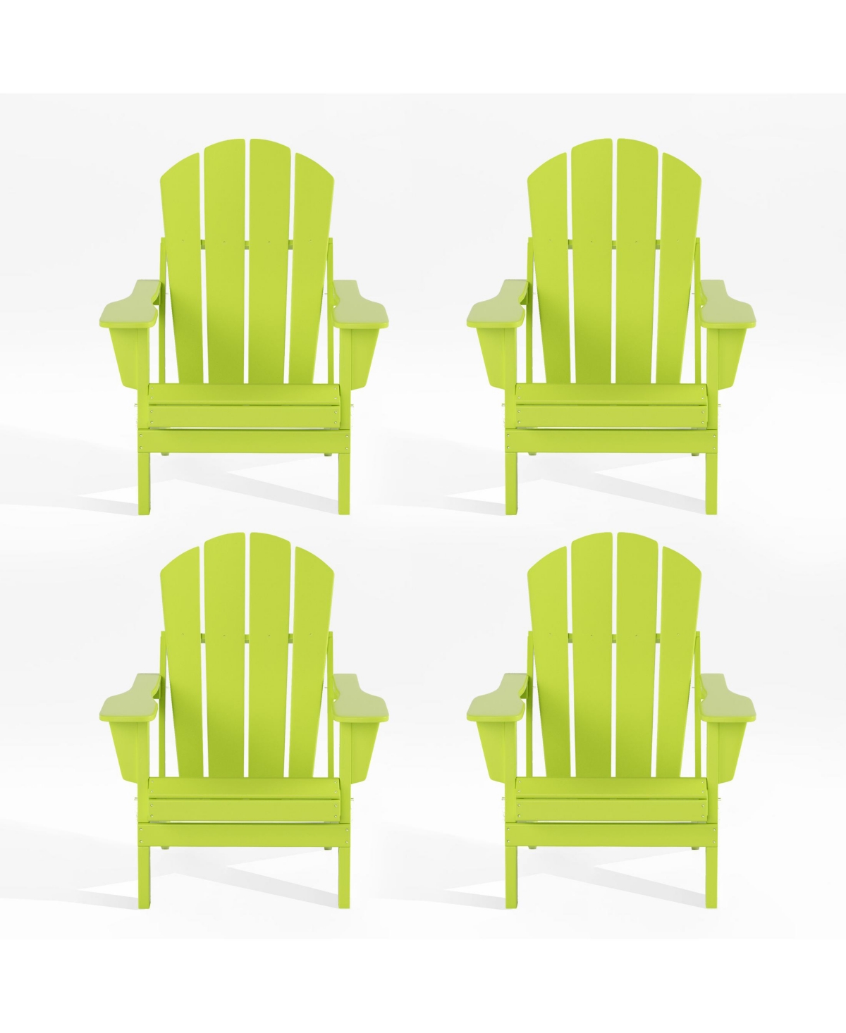 Click here for All-Weather Contoured Outdoor Poly Folding Adirond... prices