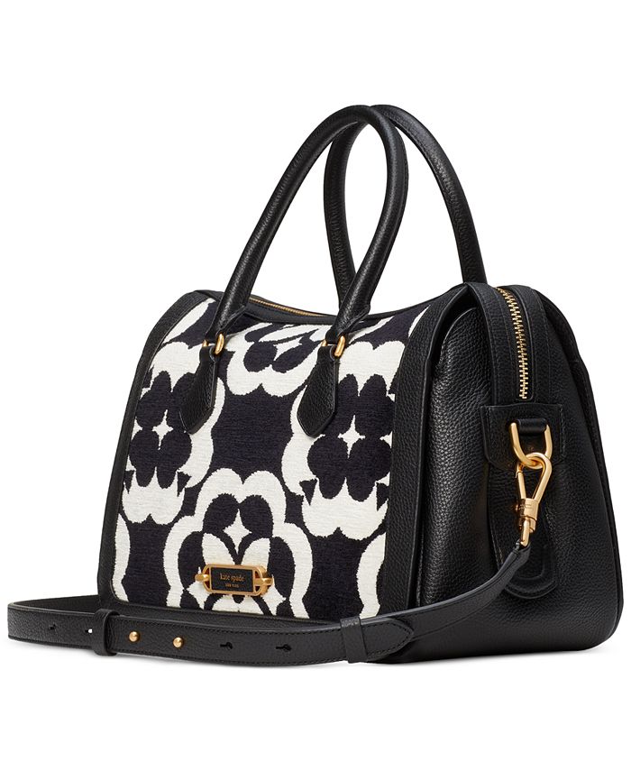 kate spade new york Gramercy Oversized Spade Flower Monogram Small ...