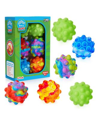 Power Your Fun Arggh Pop Ball Variety 6pk - Macy's