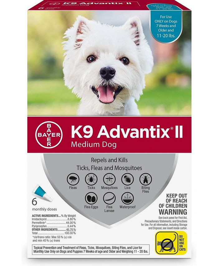 Elanco | K9 Advantix II Flea & Tick for Dogs - Macy's