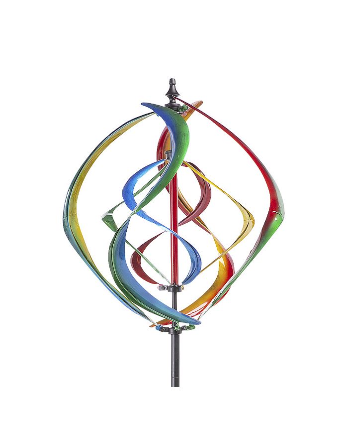 Evergreen 84"H Wind Spinner, Vertical Helix- Fade and Weather Resistant ...